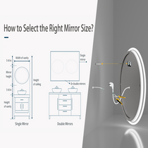 Dimmable Round Led Bathroom Mirror – WisFor