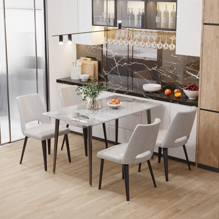 Kitchen Dining Table - Sintered Stone, Rectangular Table No Chairs – WisFor