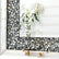 Rectangle Wall Accent Mirror with Crystal Crush Diamonds Inlay – WisFor